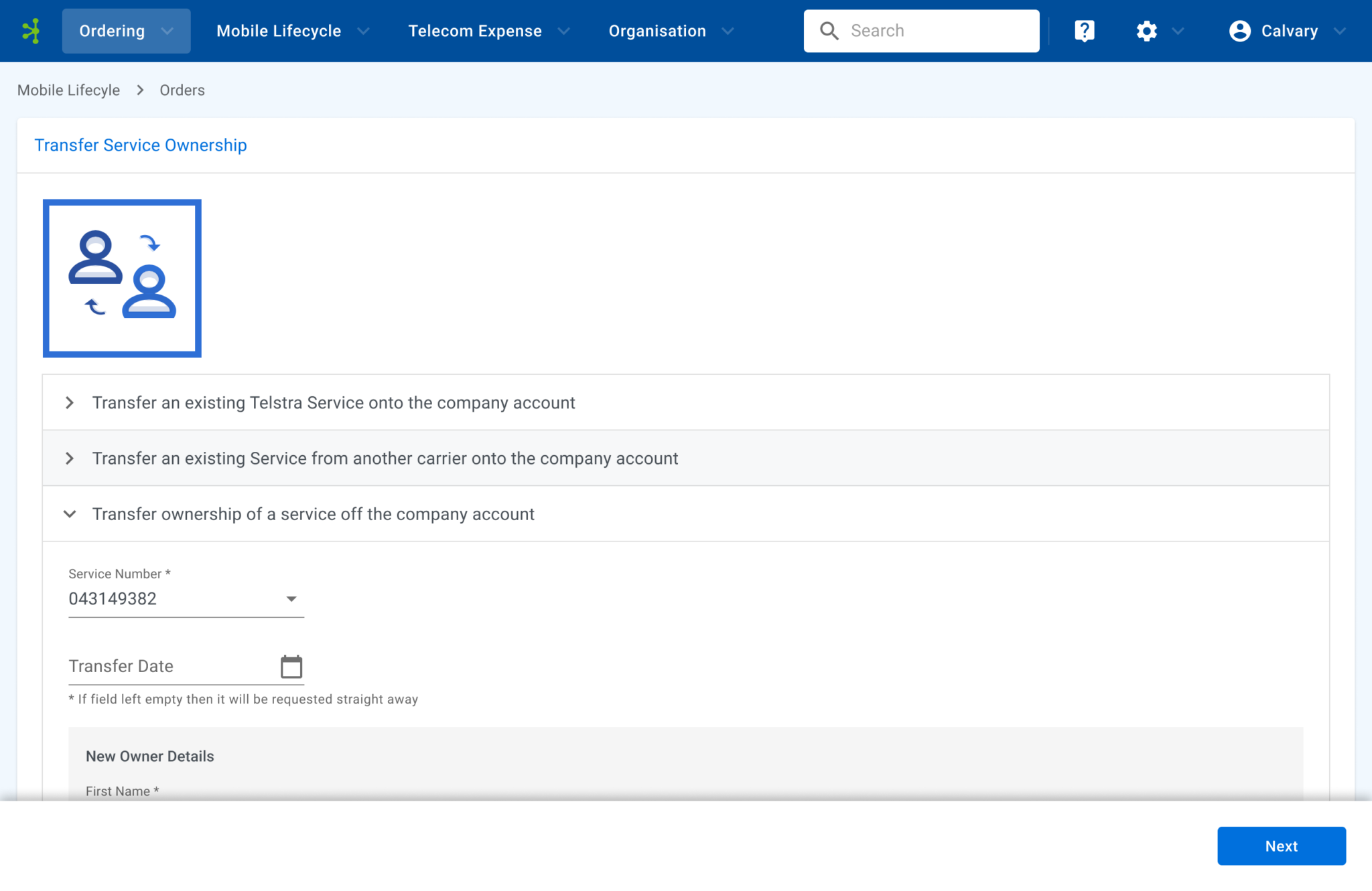 Ordering - Bluewater Control